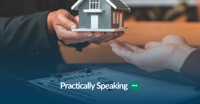 What is the use of the Conveyancing section in the Purchase Contract?